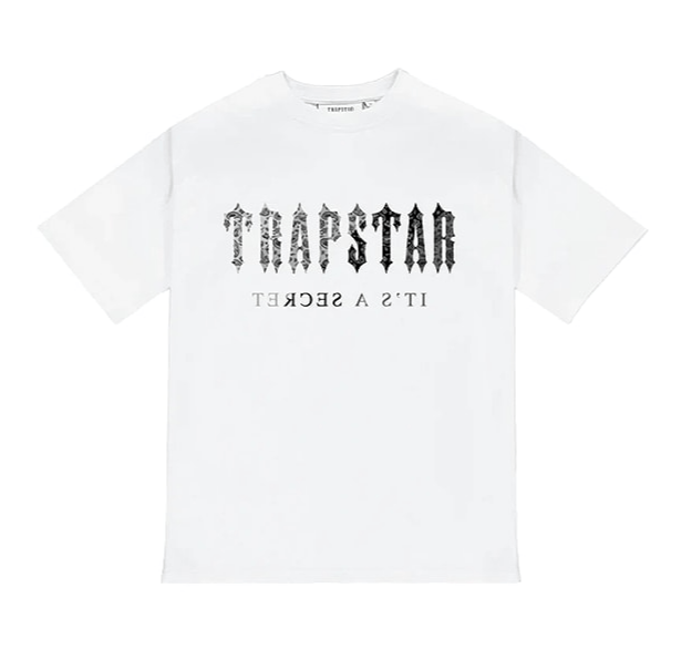 Trapstar Decoded Paisley Revolution Tee 2.0 White - SPIKE